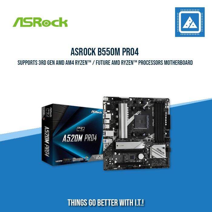 ASROCK B550M PRO4 MOTHERBOARD | Lazada PH