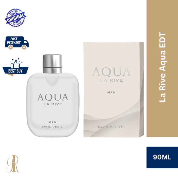 [Original] LA Rive Aqua EDT 90ML For Men | Lazada