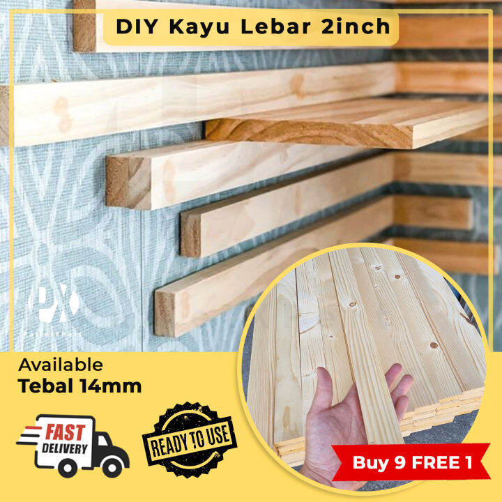 Kayu pallet pine siap ketam 2 inci Pine Wood Plank DIY Kayu Pine Wood ...