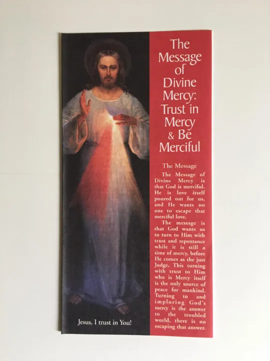 The Message of Divine Mercy Trust and Be Merciful | Lazada PH