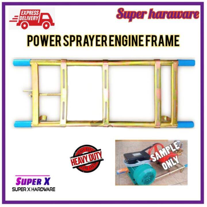 Ready stock Power Sprayer Engine Frame#Plunger Pump Frame ROUND/HEAVY ...