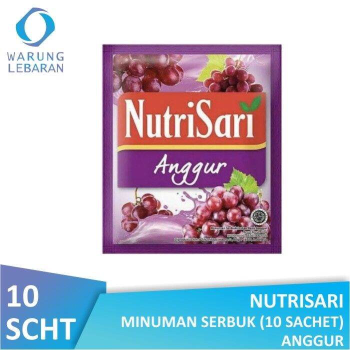 Nutrisari Anggur (10 Sachet) | Lazada Indonesia