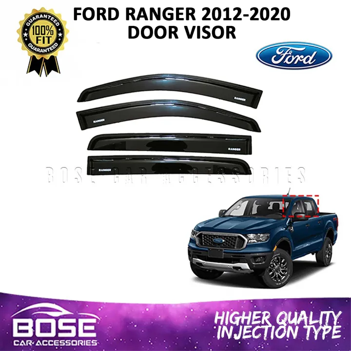 Premium Visor for Ford Ranger T6 T7 T8 Wildtrak / Raptor 2012 2013 2014 ...