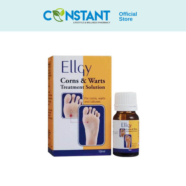 Ellgy Corns & Warts Treatment Solution Lotion 10ml | Lazada