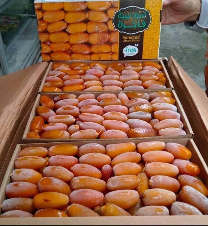 Kurma Ruthab Ruthob Libya 1 kg segar frozen Kurma Muda Kurma Bagus Buat ...
