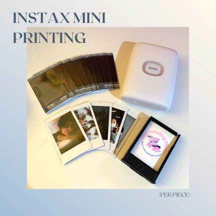Instax Mini Printing (PER PIECE) | Lazada PH