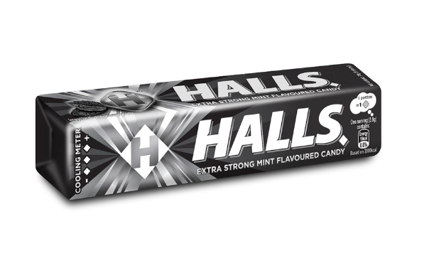 HALLS Extra Strong Mint Flavor Candy / Gula-gula Perisa Pudina 34GM ...