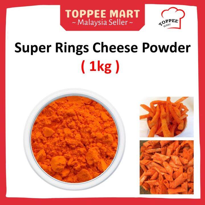 Super Rings Cheese Powder 1kg / Serbuk Cheese Super Rings Original ...