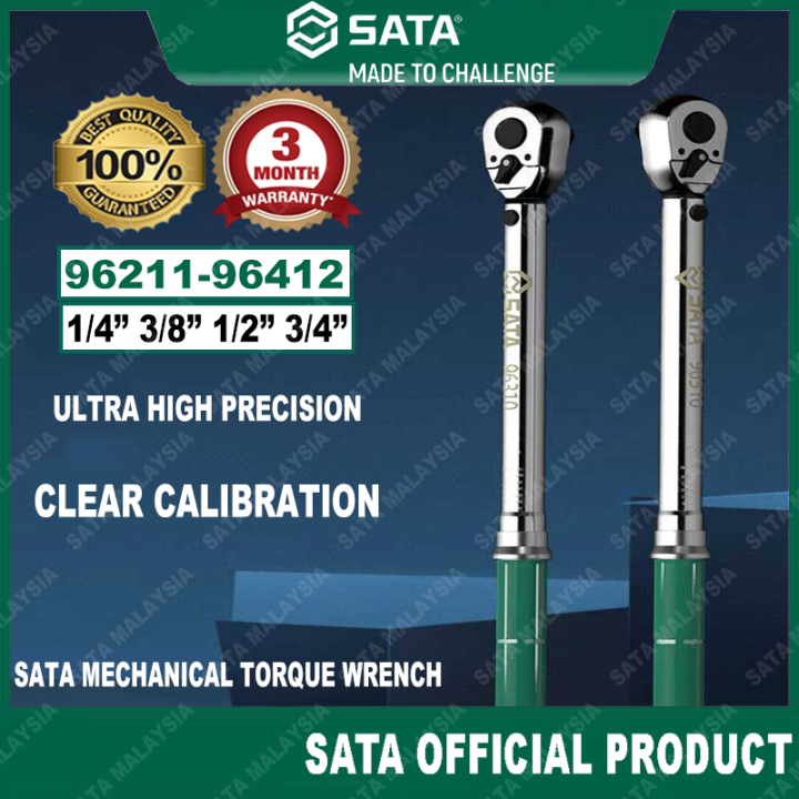 SATA Mechanical Torque Wrench 1/4" 3/8" 1/2" 3/4" High Quality Wrench ...