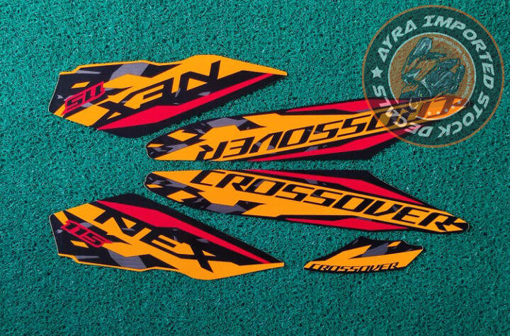 SKYDRIVE NEW YELLOW Stock Decal/Sticker (CROSSOVER) | Lazada PH