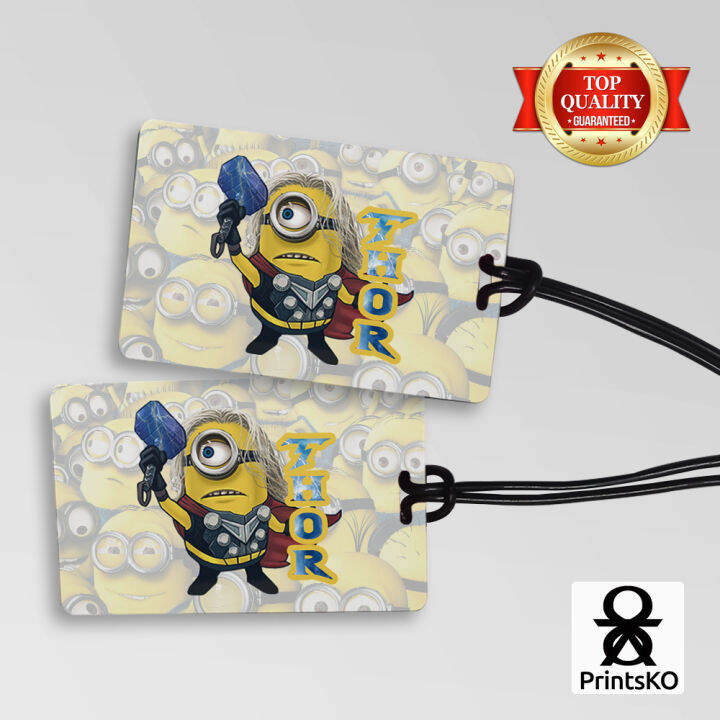 High Quality Bagtag/ Luggage Tag with Minions - Minion cosplay Design ...