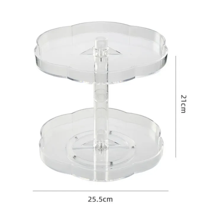 360 Rotation Non-Skid Spice Rack Pantry Cabinet Turntable with Wide ...