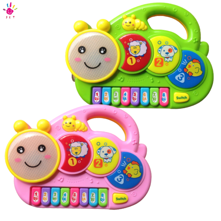 LJE CATERPILLAR TODDLER MUSICAL PIANO TOY | Lazada PH