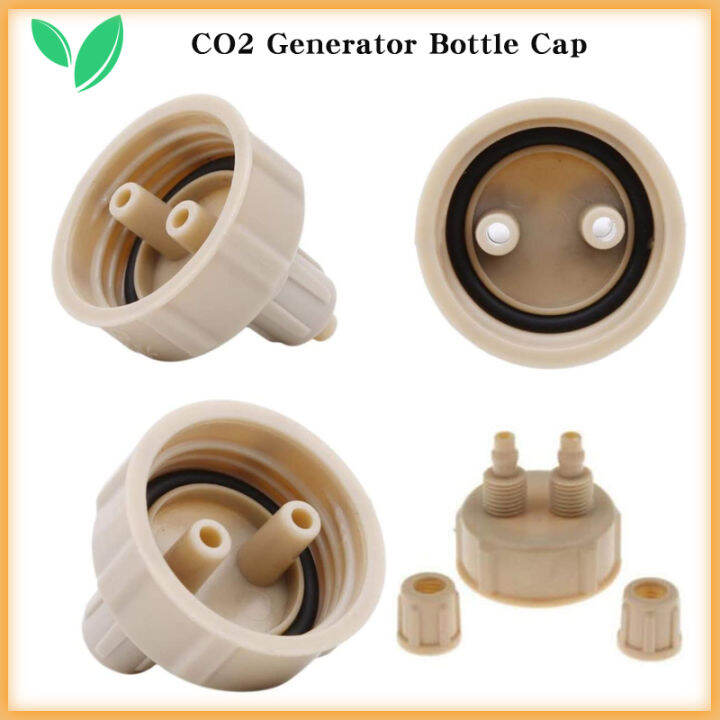 Aquarium CO2 Generator Quick Twist Plastic Bottle Cap DIY Carbon ...
