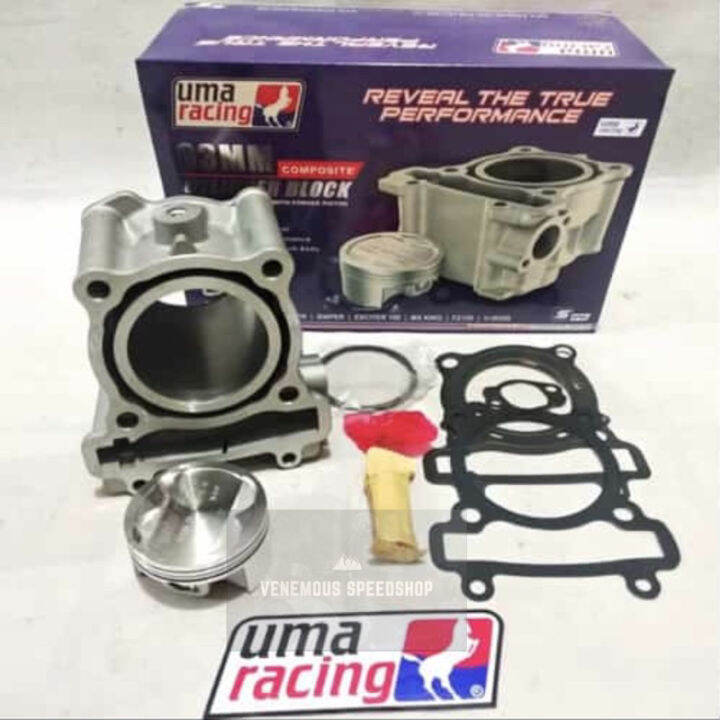 Blok Seher UMA Nmax Aerox New Nmax R15 V3 MT15 WR155 Ukuran 63MM | Lazada Indonesia