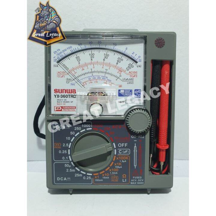 Sunwa Analog Multitester YX-360TRD | Lazada PH