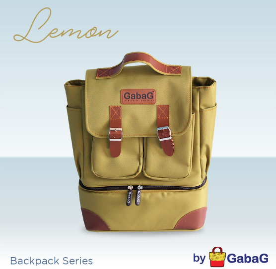 GABAG TAS ASI COOLER BAG LEMON SERIES - BACKPACK | Lazada Indonesia