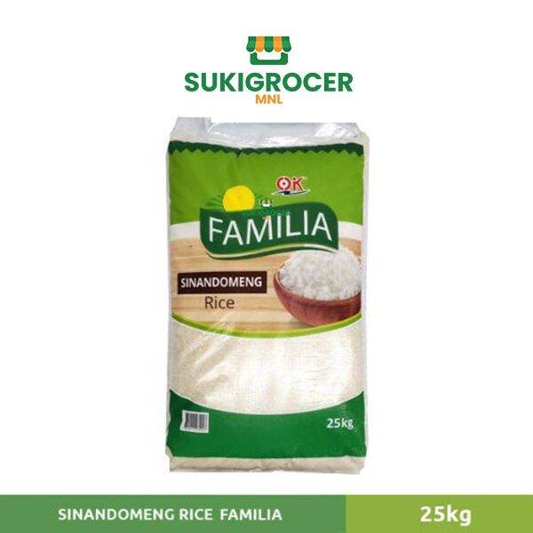 Sinandomeng Rice Familia 25KG | Lazada PH
