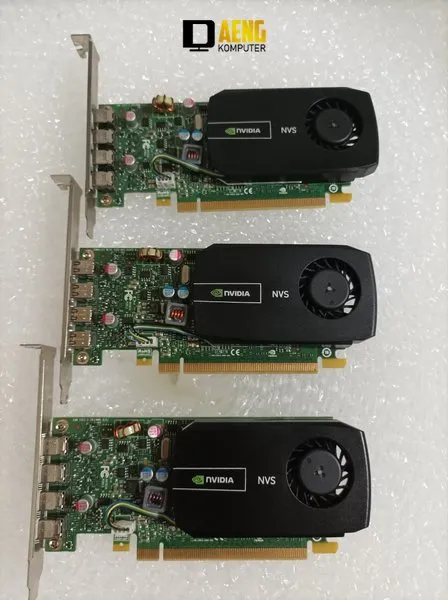 VGA Card PC Desain and Rendering Nvidia NVS 510 2 GB 128 Bit DDR3 Profil Standar mantap 4 port ...