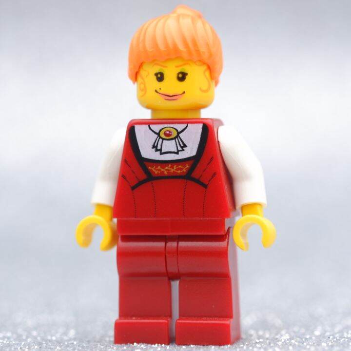 𝘗𝘓𝘖𝘠𝘉𝘙𝘐𝘊𝘒 - Lady Red TOWN & CITY - LEGO® Minifigures Authentic เลโก้แท้ ...