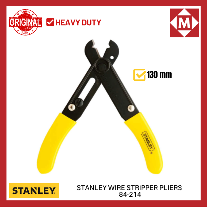 Stanley Wire Stripper Pliers (84-214) | Lazada PH