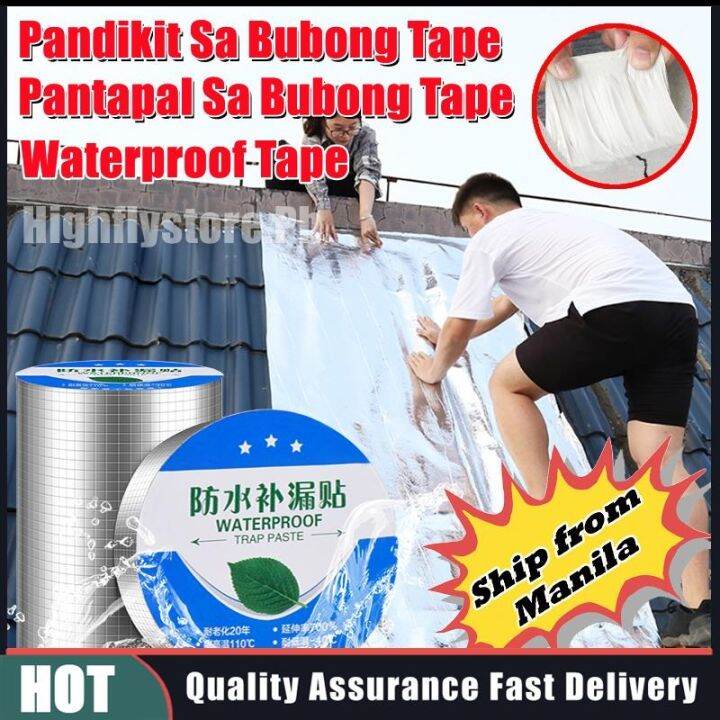 Aluminum Foil waterfrop adhesive vulcaseal pandikit Pantapal Sa Butas ...