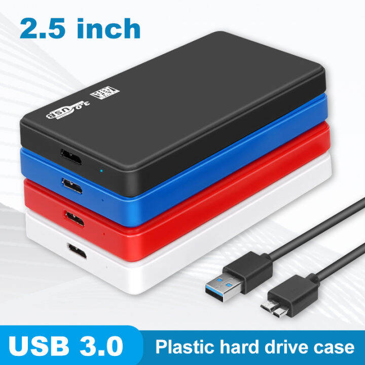 Hard Disk HDD SSD Enclosure Mobile External Hard Drive USB 3.0 for Laptop | Lazada PH