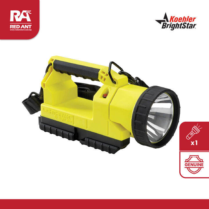 KOEHLER BRIGHTSTAR 07652 EXPLOSION PROOF LIGHTHAWK LED GEN II, 4-CELL ...