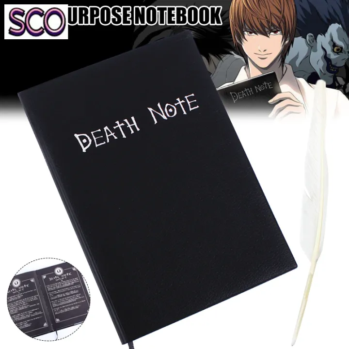 SCO 2020 Death Note Planner อะนิเมะไดอารี่หนังสือการ์ตูนน่ารักแฟชั่น ...