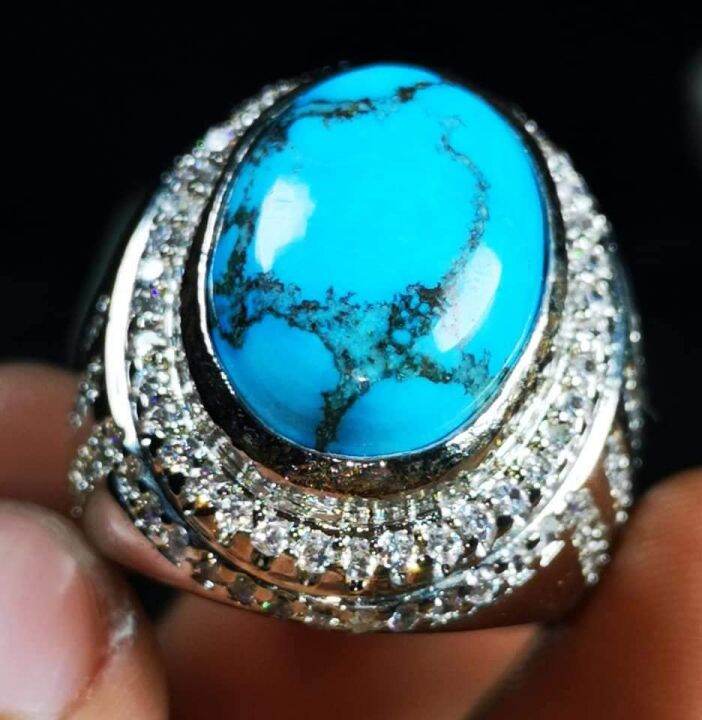 Batu akik natural pirus persia | Lazada Indonesia