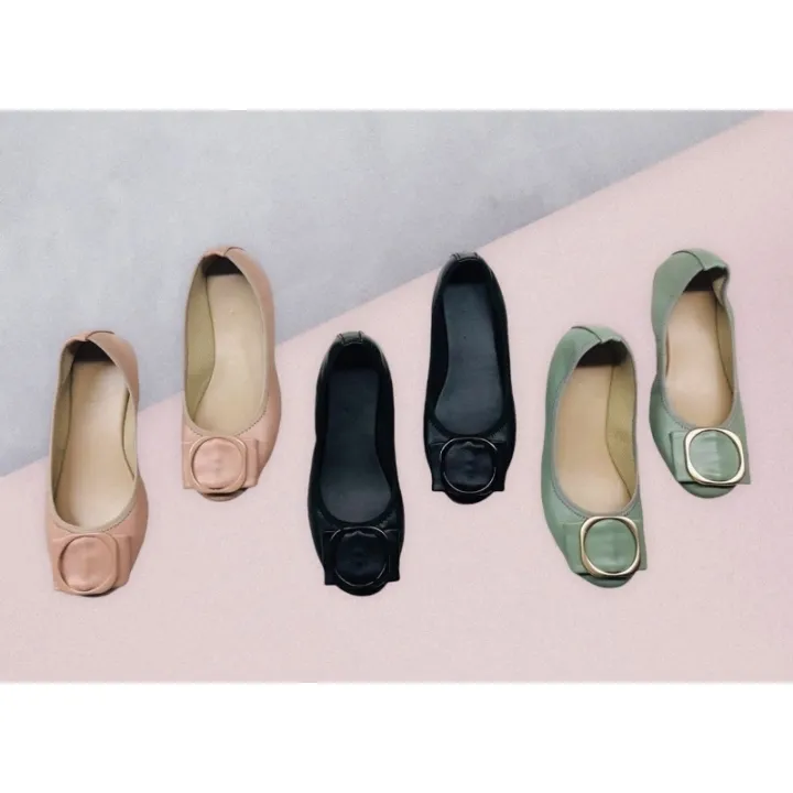 ☜Charmaine in 3 colors - Women's locally made ballet flat shoes | Lazada PH