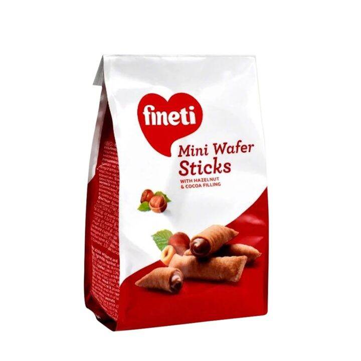 Fineti Mini Wafer Sticks with Hazelnut and Cocoa Filling 250g | Lazada PH