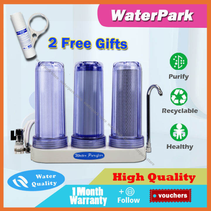 Authentic Family 3 in 1 Water Purifier Faucet Filter Complete Set ...