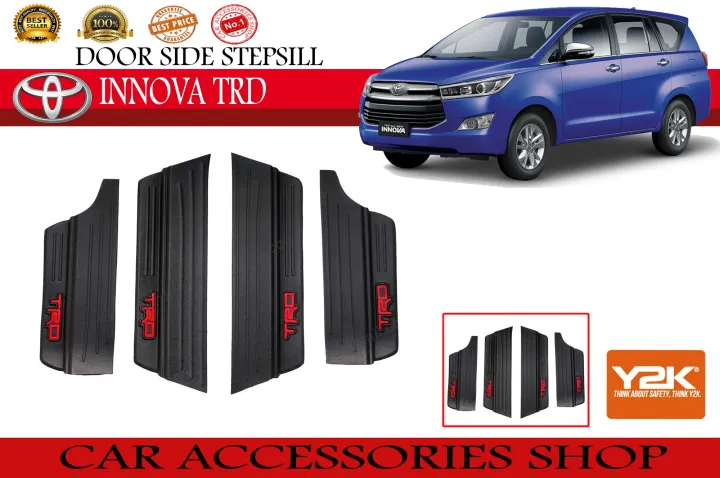 TOYOTA INNOVA 2016 2017 2018 2019 2020 TRD DOOR/SIDE STEPSILL/RUNNING ...