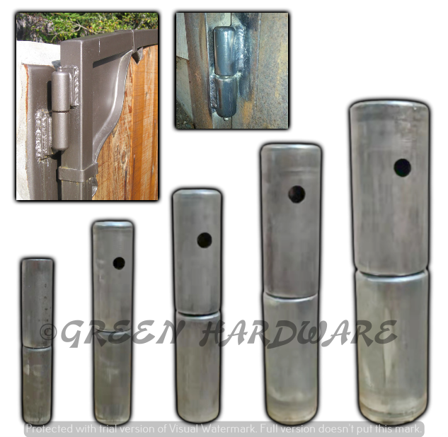 1PCS Metal Cylindrical Hinge Pin Cylindrical Bearing/Shaft Male To ...