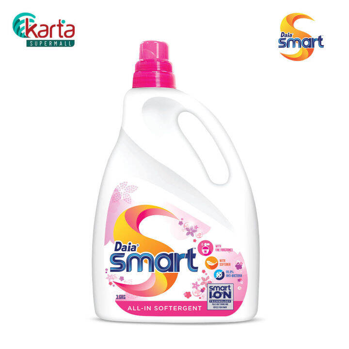 Daia Smart Liquid Detergent All-In Softergent 3.6kg | Lazada