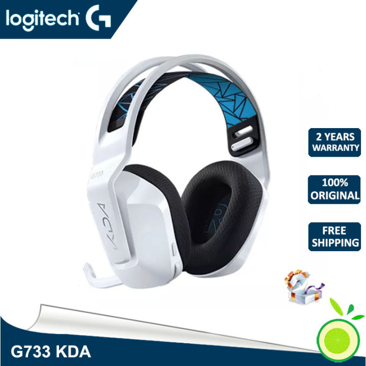 Logitech G733 KDA Limited Edition LIGHTSPEED ไร้สาย RGB Gaming Headset ...