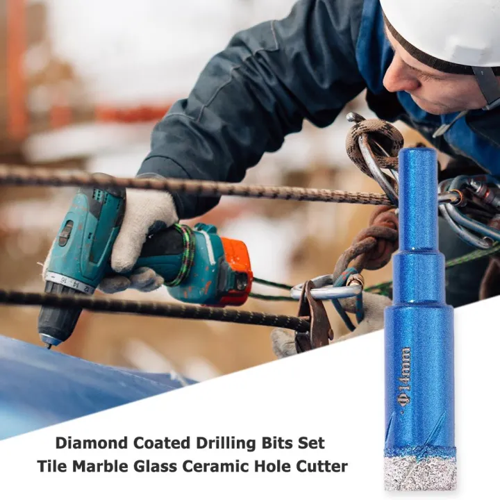 [Moscow Six] Diamond Coated Drill Bit Tile Marble Glass Ceramic Hole Saw Marble Cutter | Lazada PH