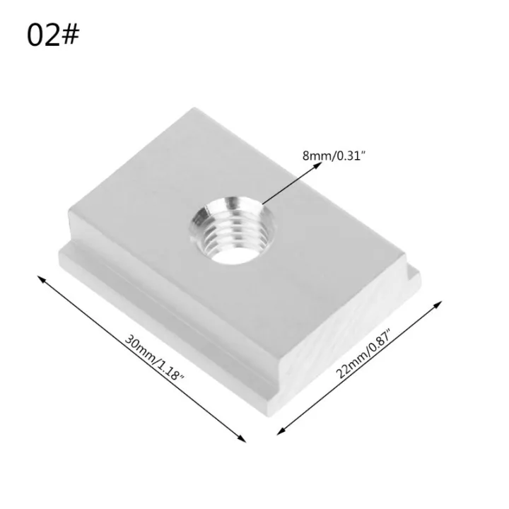 【สินค้าพร้อมส่ง】 M6 M8 T-Slot T-สไลเดอร์เลื่อนน็อตสำหรับเครื่องมืองาน ...