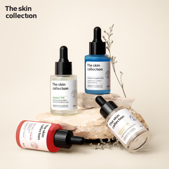 ชุดเซรั่ม 4 สูตร แก้ปัญหาผิวได้อย่างตรงจุด ตอบโจทย์ทุกปัญหาผิว The Skin ...