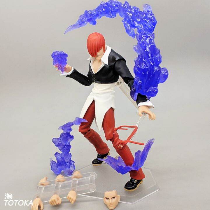 KOF king of fighters hand-made model can move the doll toy 98 Ba Shen ...