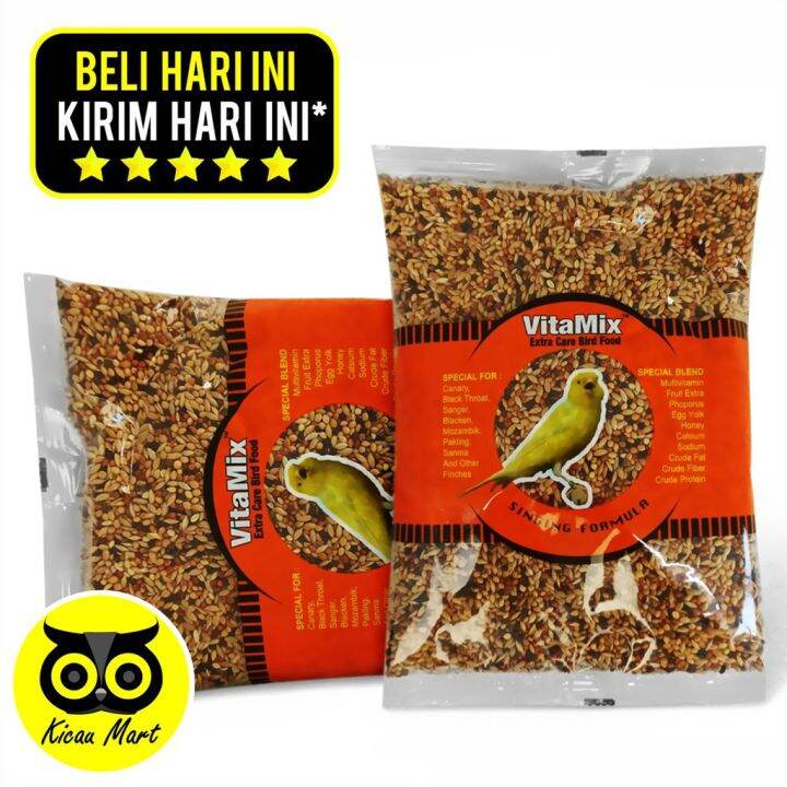 VITAMIX KENARI PHOENIX PAKAN MAKANAN BURUNG KENARI FINCH PARKIT ...