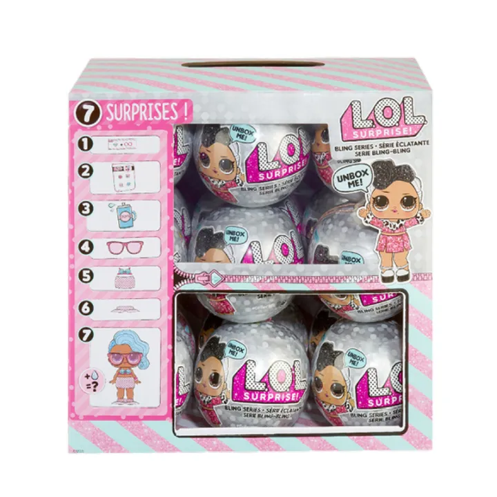 Lol Surprise Doll Dismantling Ball Flash Doll Fashion Orders Blind Box ...