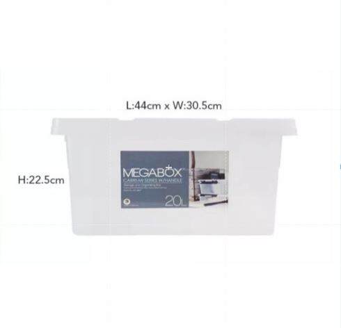 Megabox Storage Box Storage container Organizer Easy clean Stackable ...