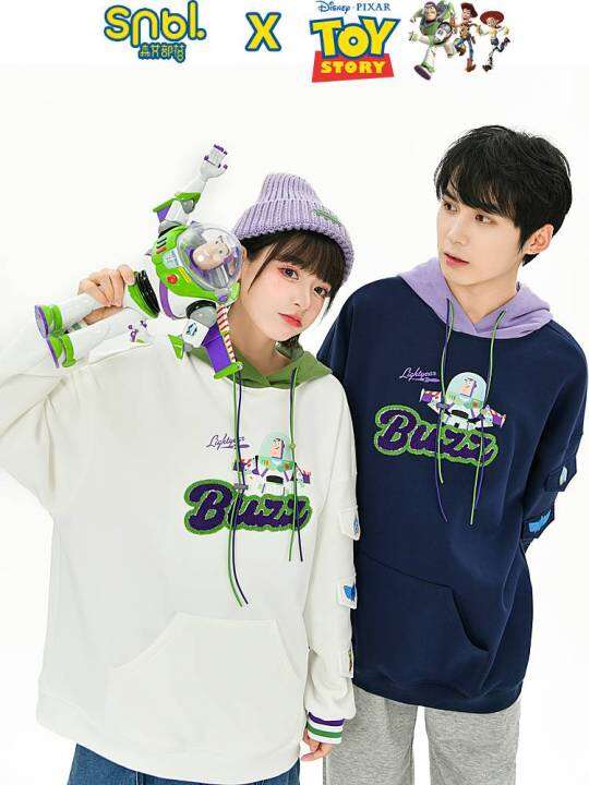 [พร้อมส่ง] SNBL x Toy Story เสื้อสเวตเตอร์ เสื้อฮู้ดทอยสตอรี่ ลิขสิทธิ์แท้ | Lazada.co.th