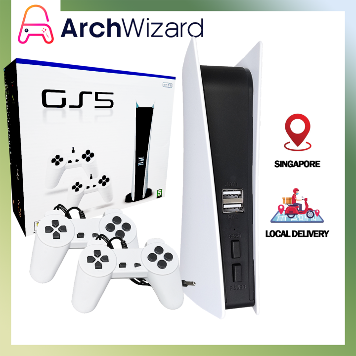 Game Station 5 GS5 Retro Game Console Station Looks like PS5 🍭 GameStation - ArchWizard Retail 🍭 ...