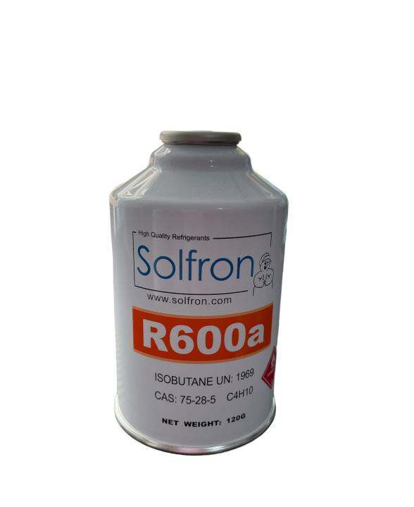 R600a in can Refrigerant freon Solfron Refrigerant 600a (120g) | Lazada PH