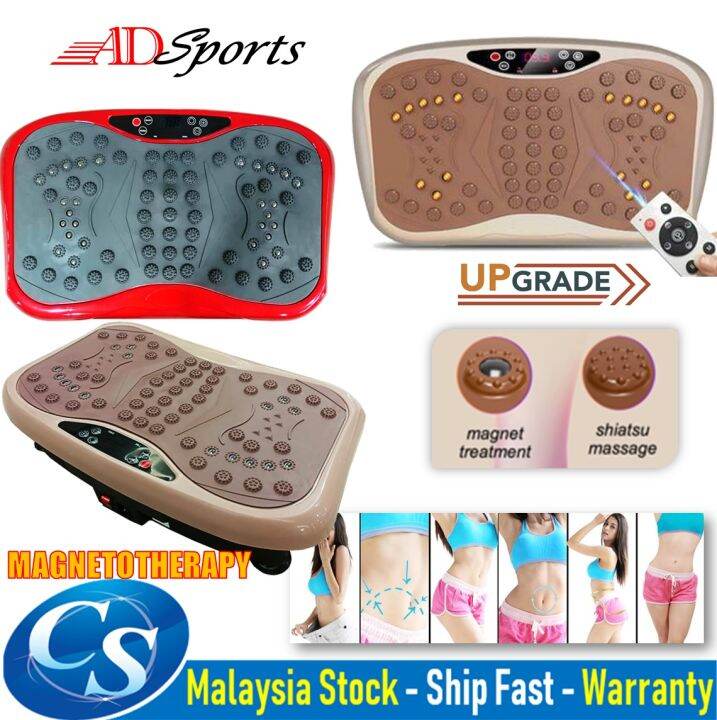 NEW UPGRADED Magnetotherapy Whole Body Shaker Massager Vibration Plate ...