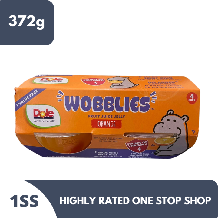 Dole Wobblies Fruit Jelly Orange 372g | Lazada PH