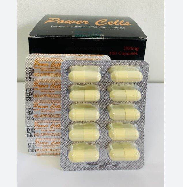 POWER CELL Herbal Dietary Supplement 100 Capsules 500mg | Lazada PH